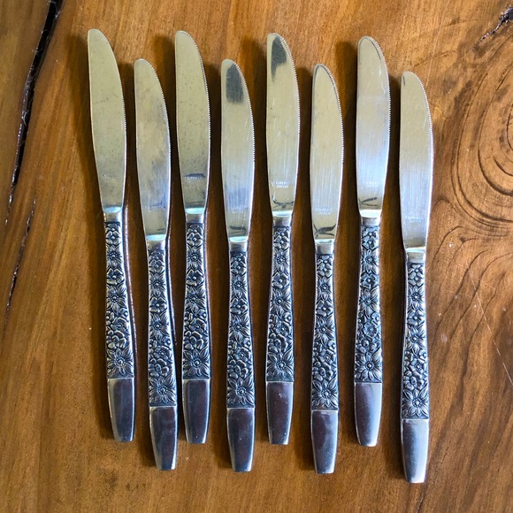 Interpur | Kitchen | Set Of 8 Interpur Jardinera Stainless Japan Dinner ...